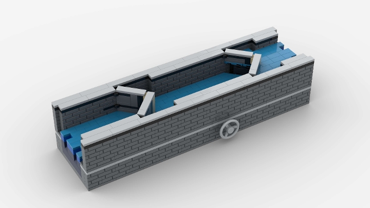 Canal Lock v1.0 from BrickLink Studio [BrickLink]