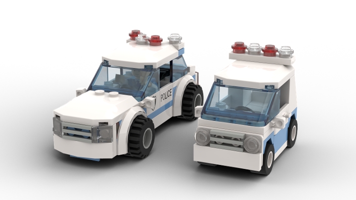 New York Police Car-NYPD from BrickLink Studio [BrickLink]