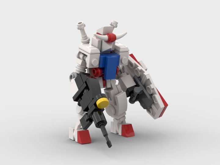 RX-78-2 Gundam 2.0 from BrickLink Studio [BrickLink]