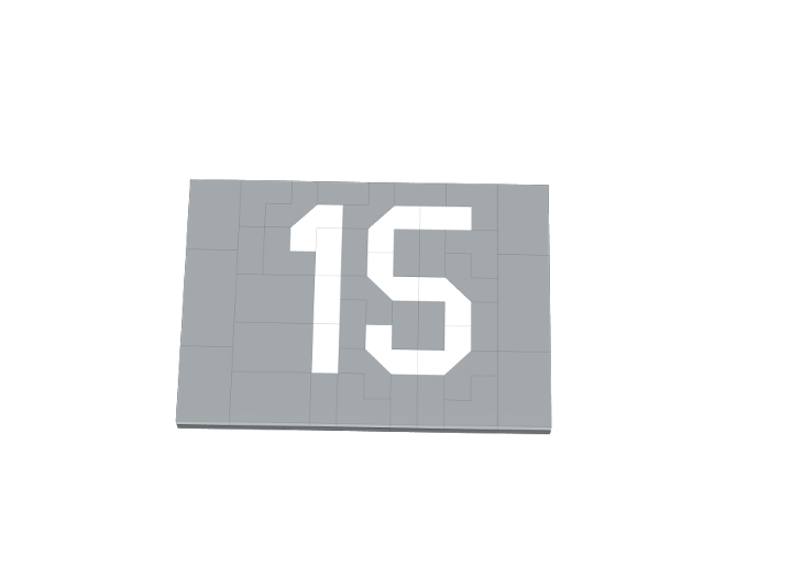 Airport Runway Number 15 from BrickLink Studio [BrickLink]