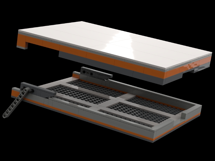 Teenage Engineering EP133 KOII Stand and Cover from BrickLink Studio ...
