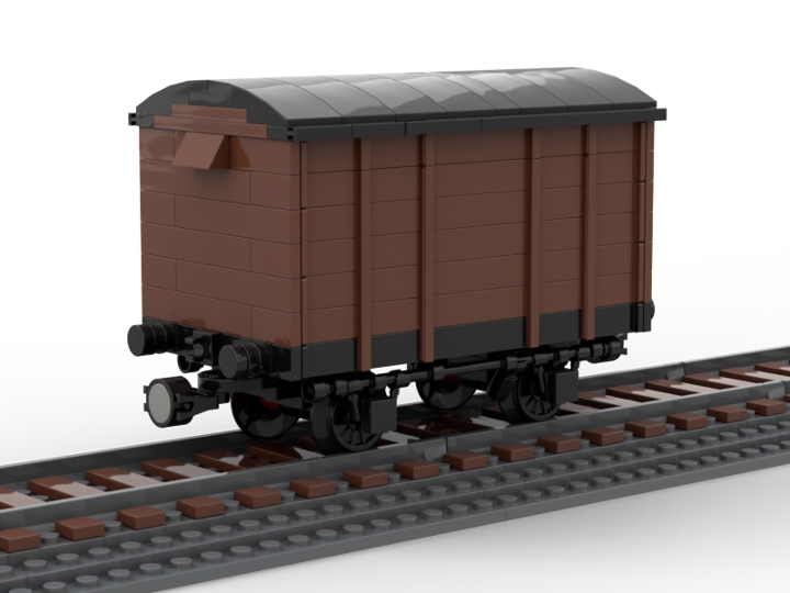 Lego BR goods van from BrickLink Studio [BrickLink]