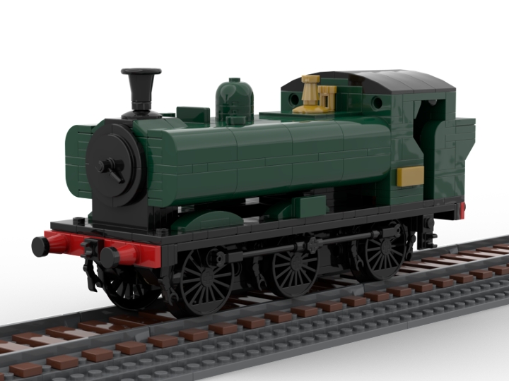 5700 lego train model from BrickLink Studio [BrickLink]