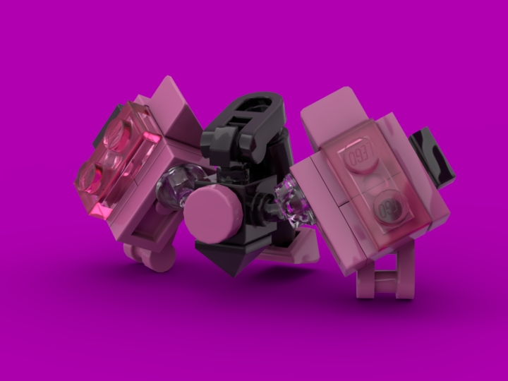 Pokemon Pecharunt (with instructions) from BrickLink Studio [BrickLink]