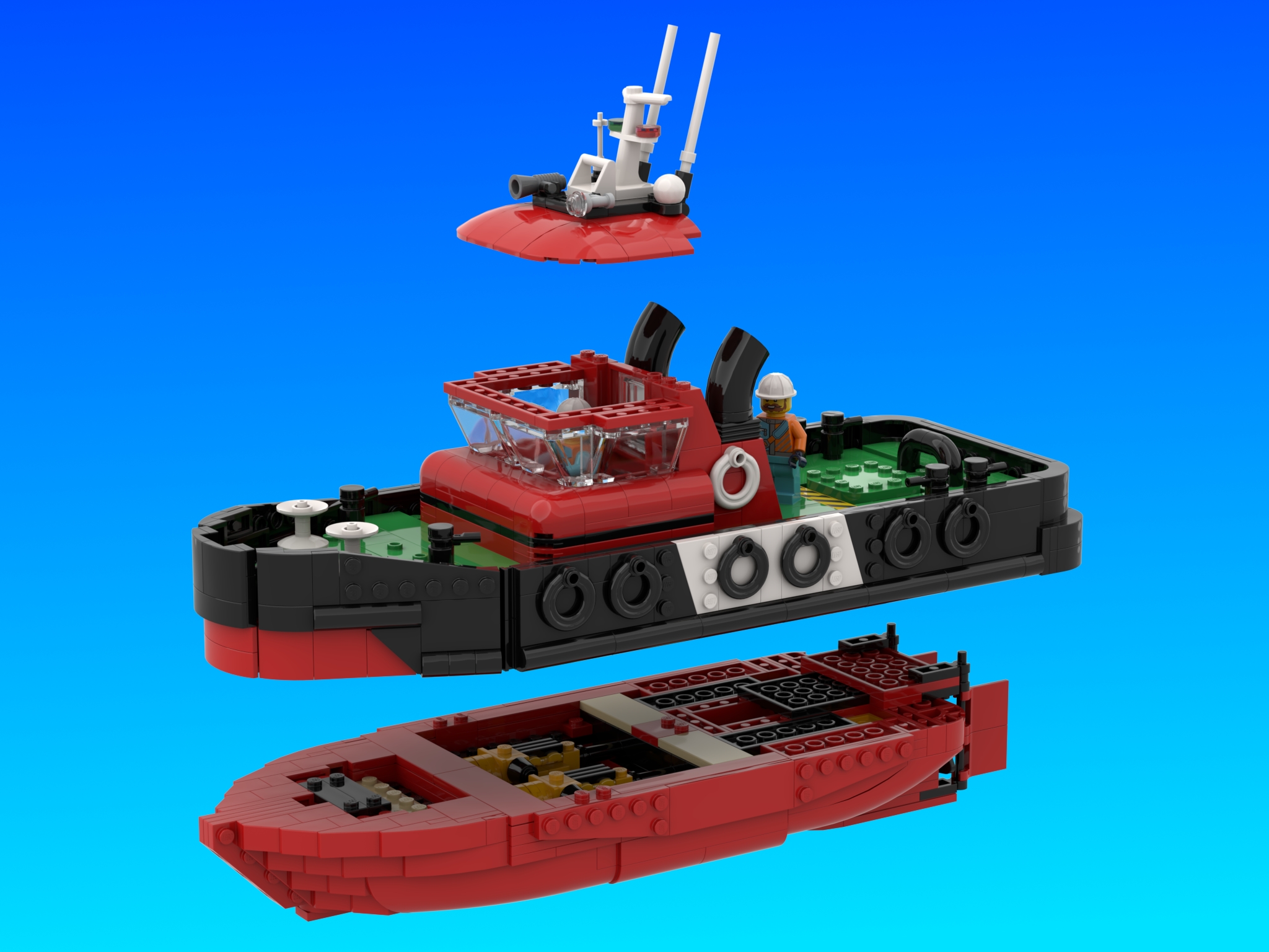 [Harbour Tugboat] [BrickLink]