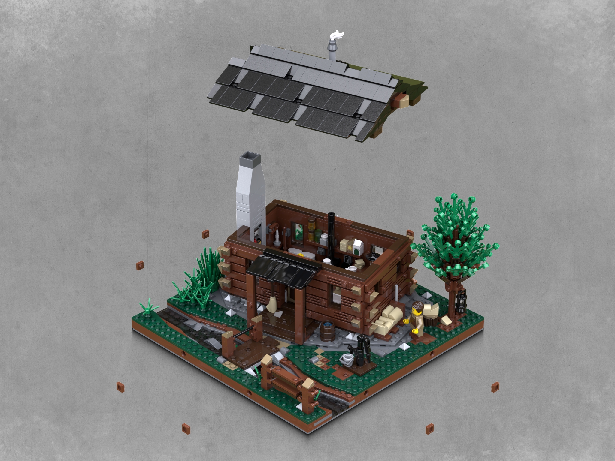 [Frontier Cabin] [BrickLink]