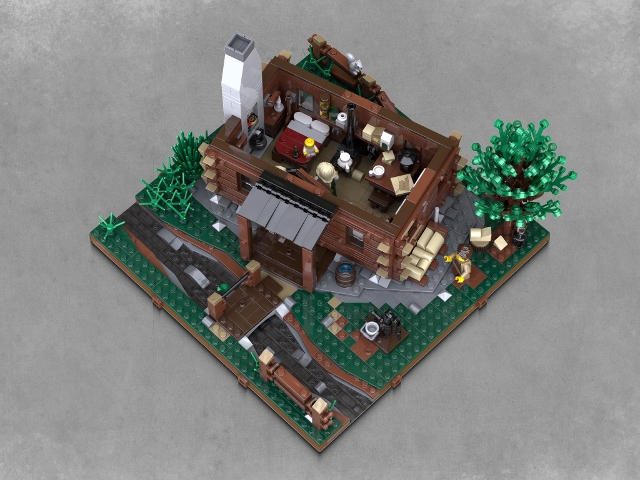 [Frontier Cabin] [BrickLink]