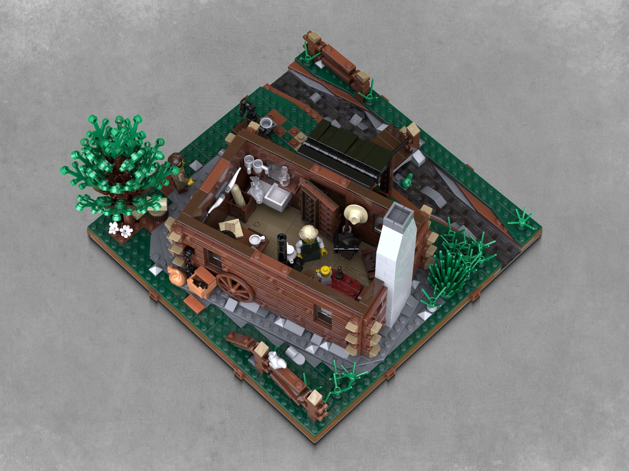 [Frontier Cabin] [BrickLink]