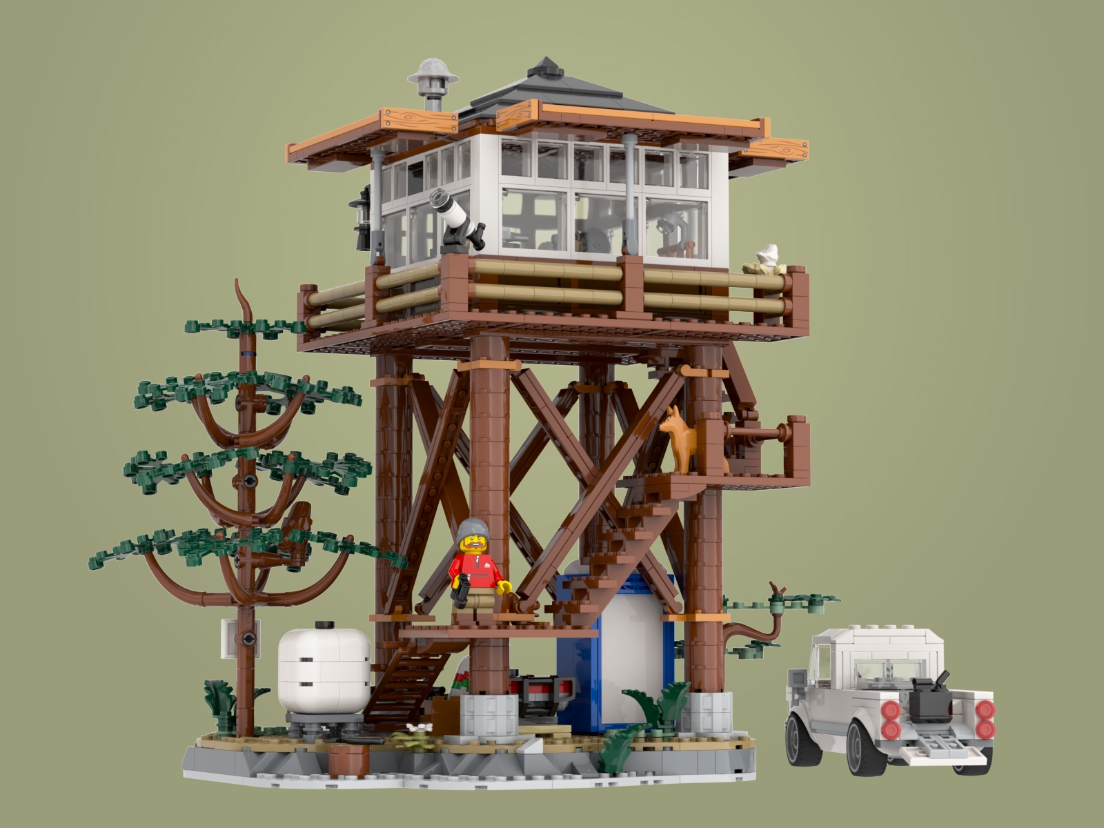 [Fire Lookout Tower] [BrickLink]