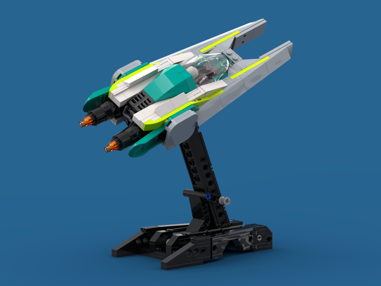 [Alsvinnr - Racing spaceship] [BrickLink]