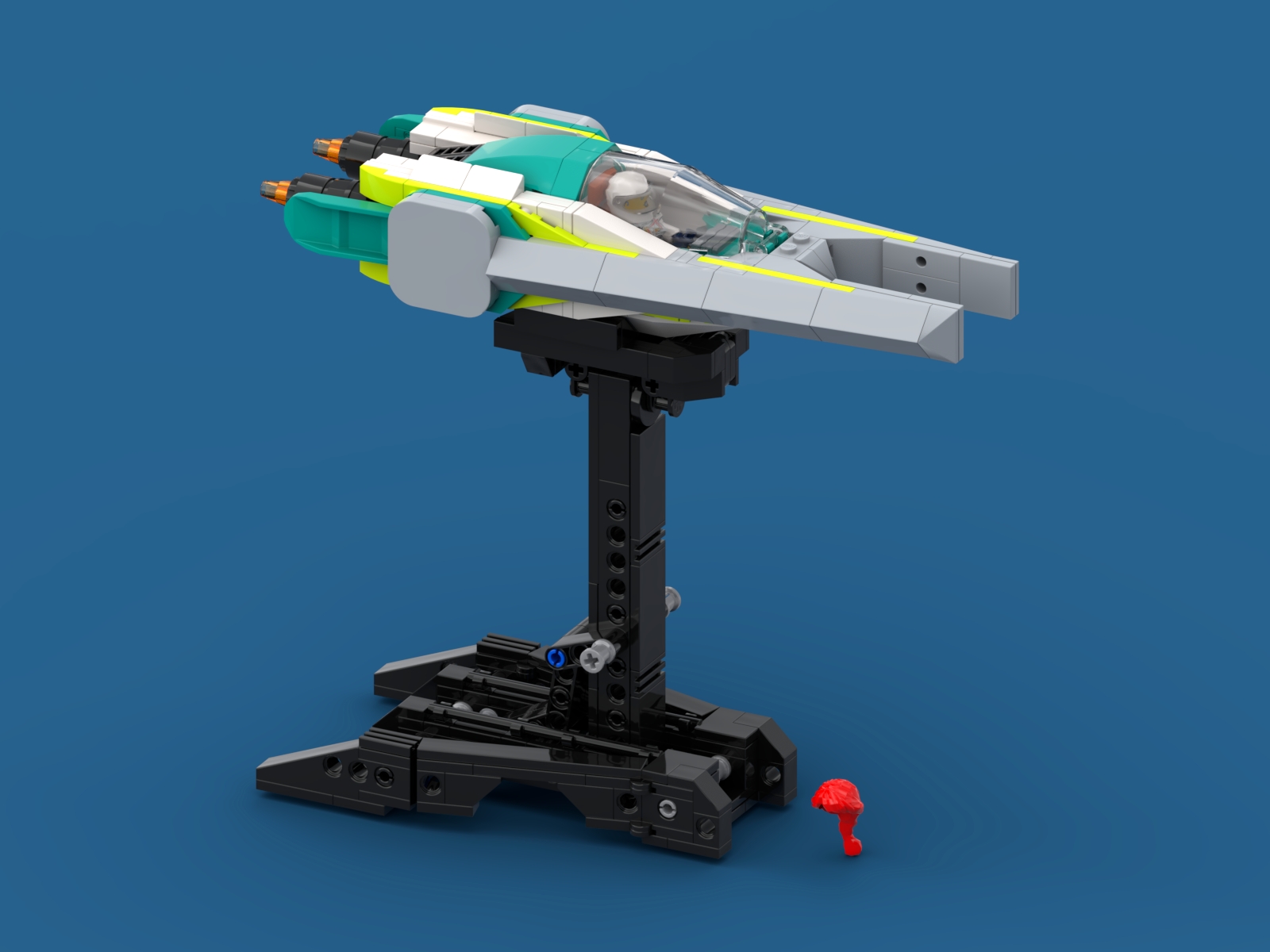 [Alsvinnr - Racing spaceship] [BrickLink]