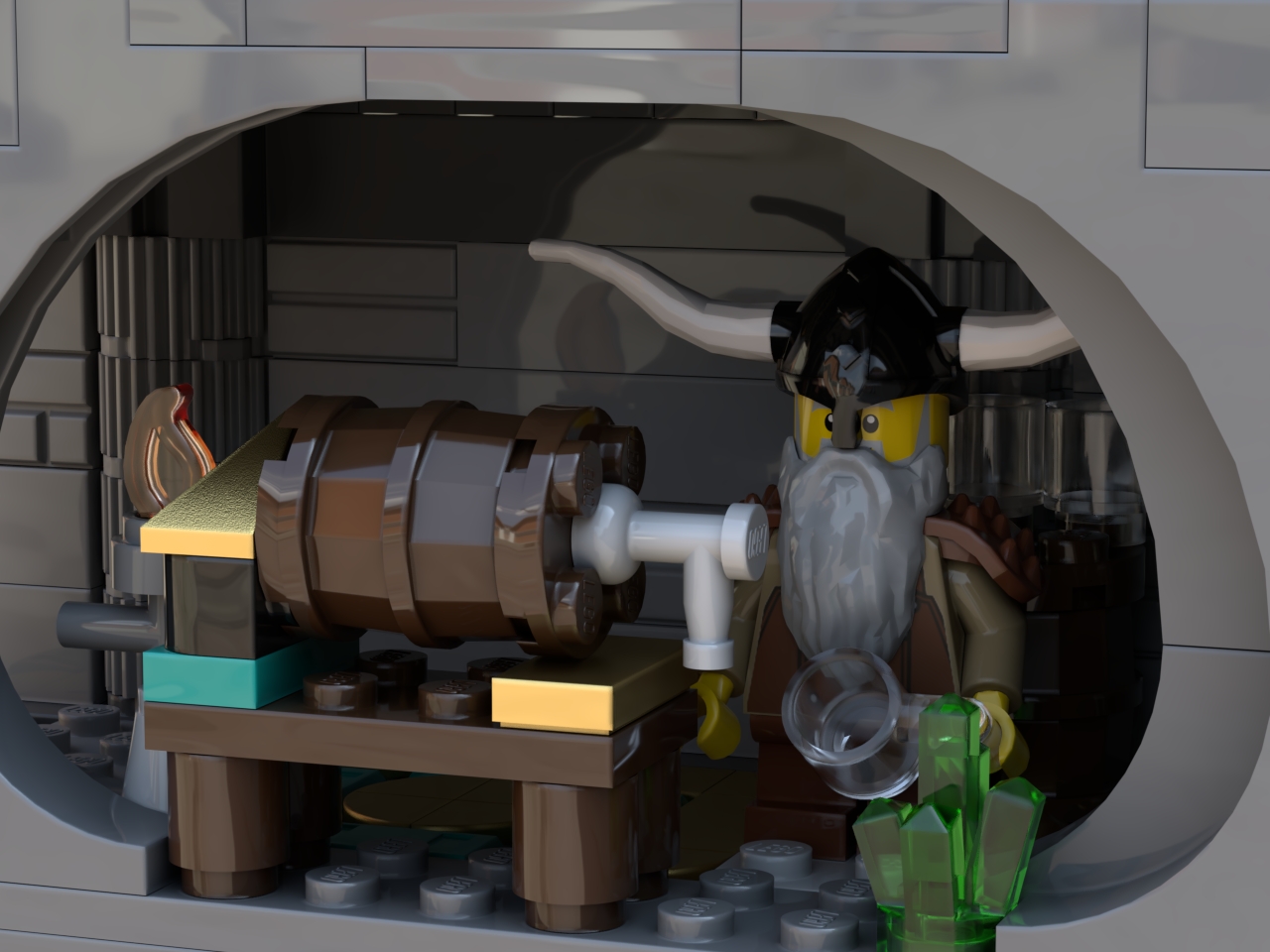 [Dwarves' Crystal Mine] [BrickLink]