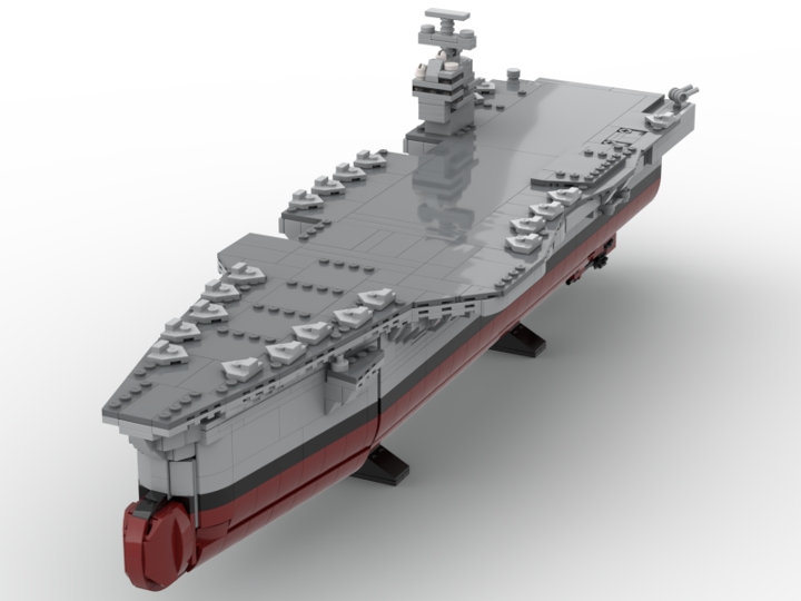 USS Gerald R. Ford from BrickLink Studio [BrickLink]