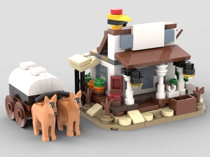 Mini General Store from BrickLink Studio [BrickLink]