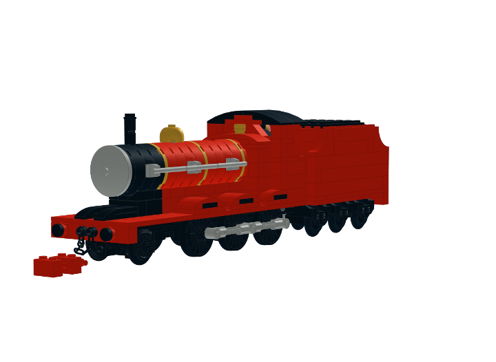 James the red engine from BrickLink Studio [BrickLink]