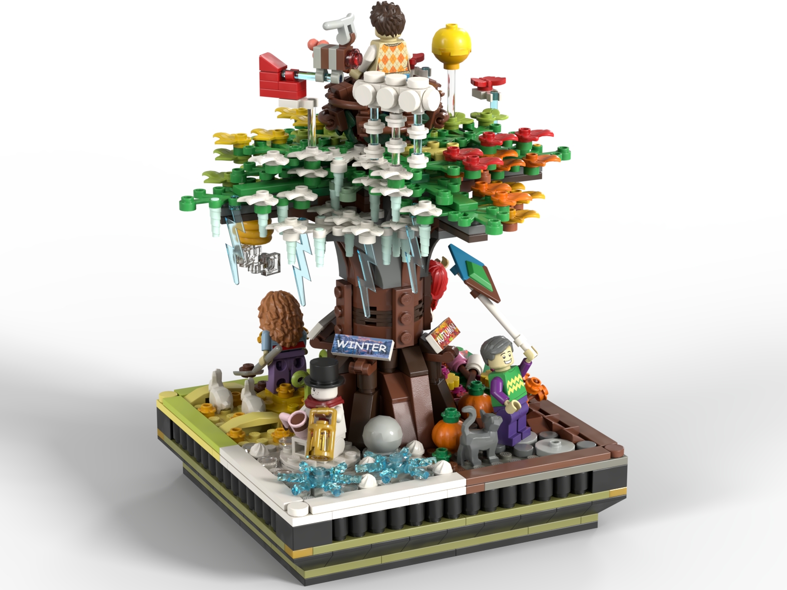 [Magical 4 Seasons Treehouse] [BrickLink]