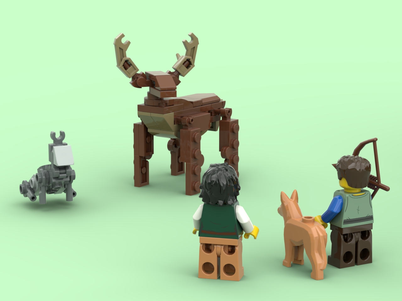 [Hunters' log cabin] [BrickLink]