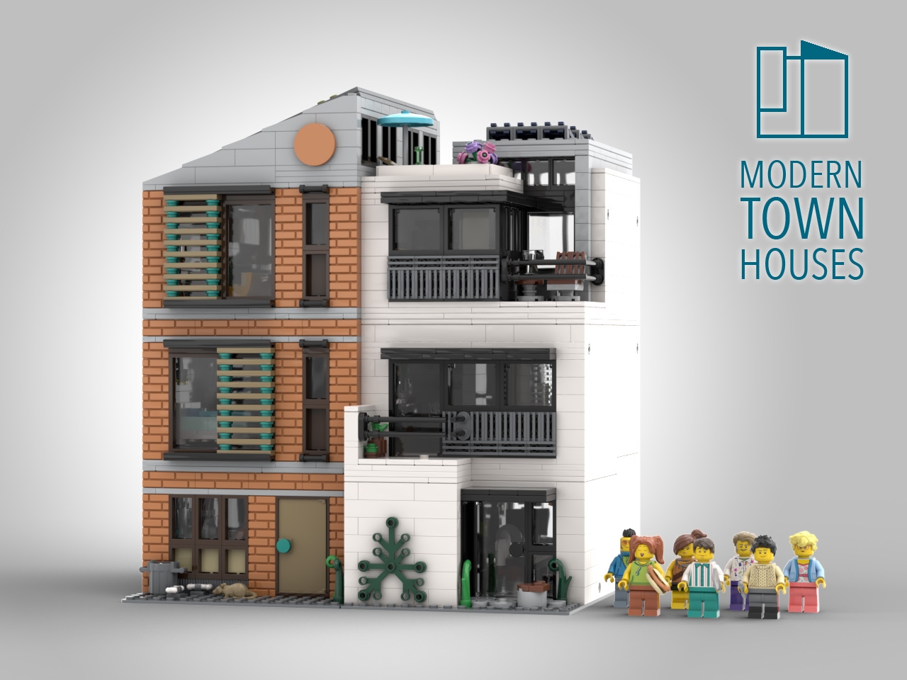 [Modern Townhouses] [BrickLink]