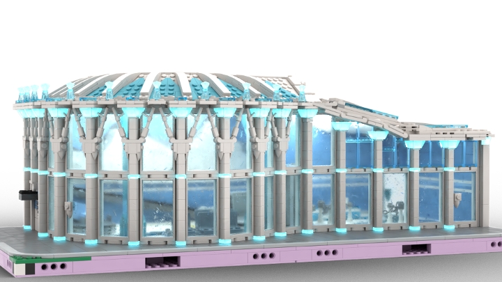 Modular Airport Terminal from BrickLink Studio [BrickLink]