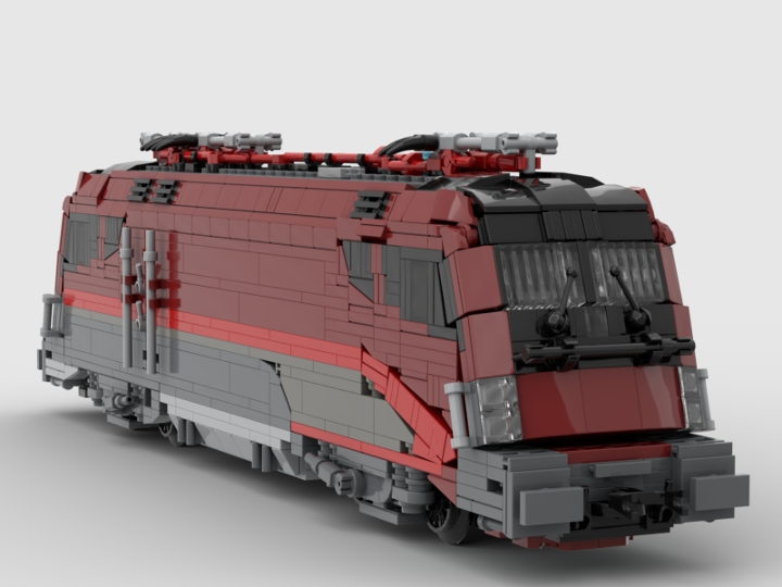 ÖBB Railjet Taurus from BrickLink Studio [BrickLink]