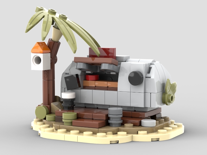 Mini Snack Shack from BrickLink Studio [BrickLink]