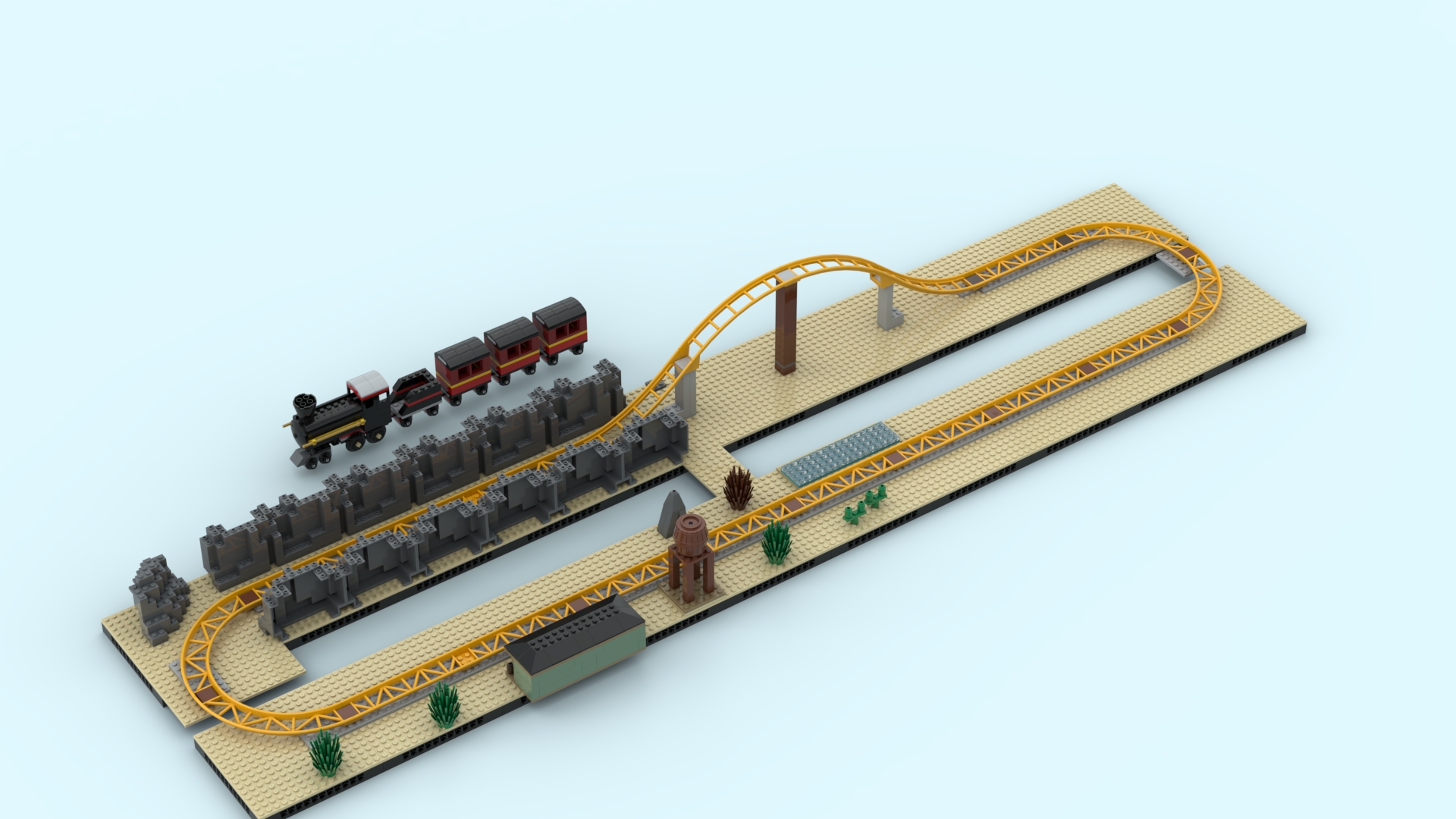 [Western Train Set] [BrickLink]