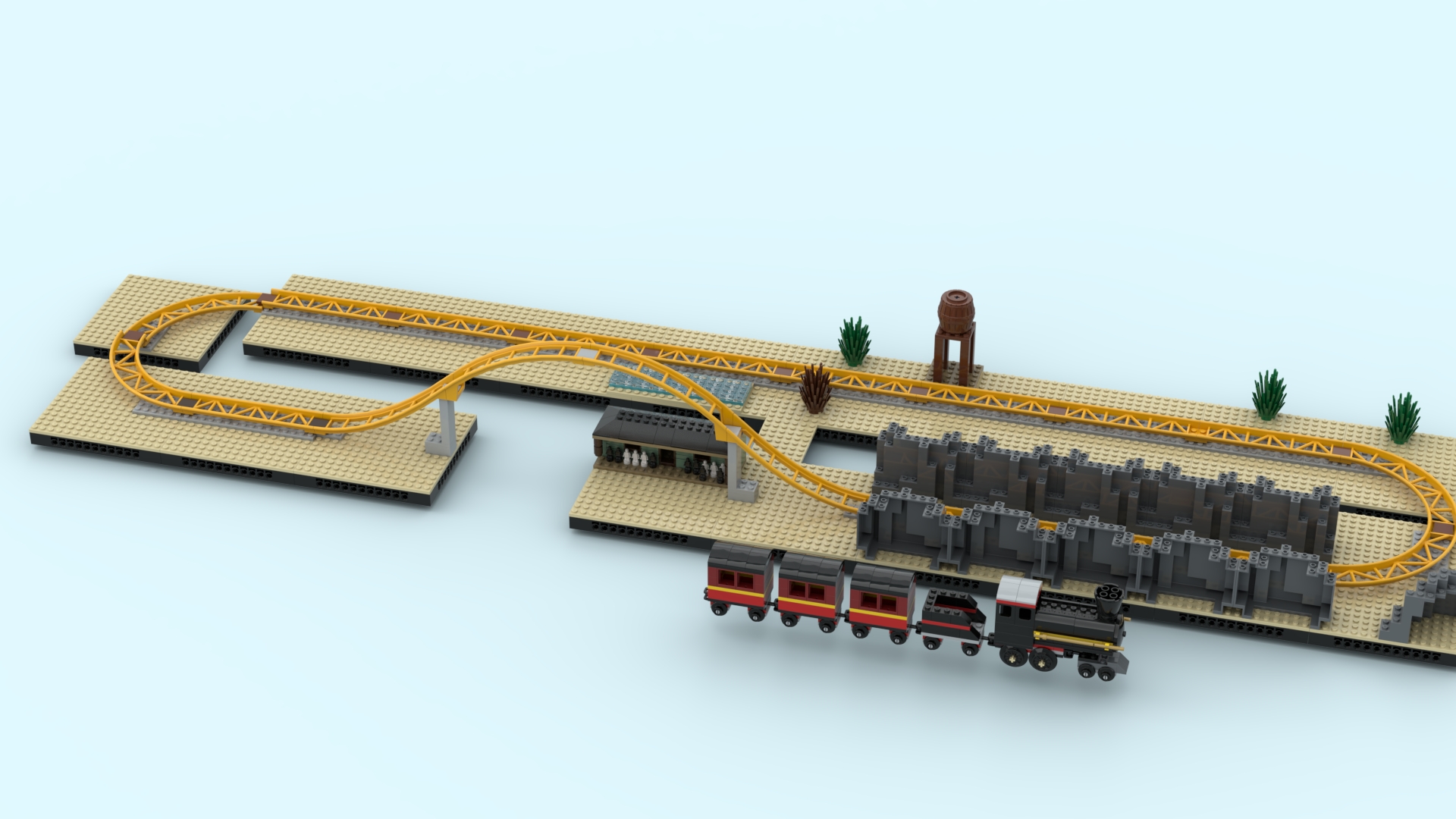 [Western Train Set] [BrickLink]