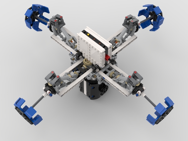 [Fairground ride with 3 axis of rotation] [BrickLink]