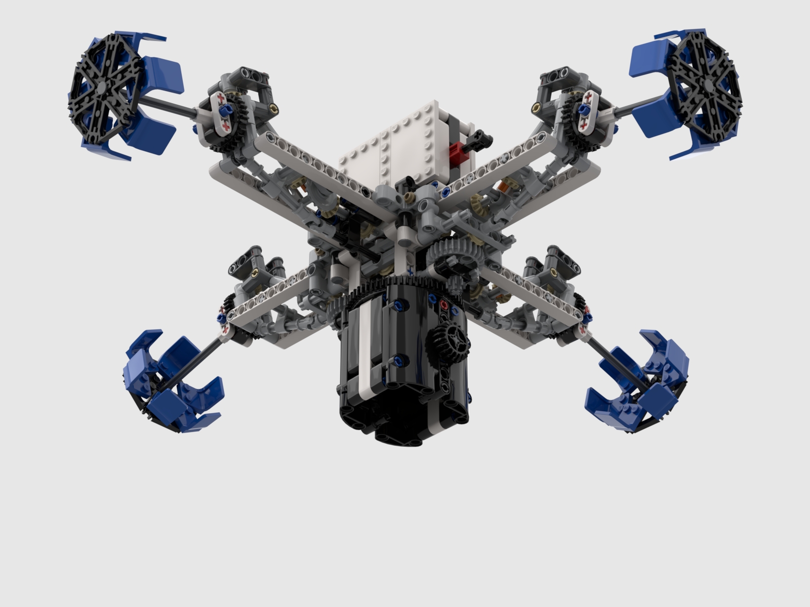 [Fairground ride with 3 axis of rotation] [BrickLink]