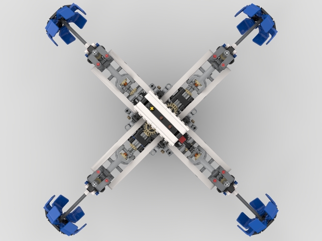 [Fairground ride with 3 axis of rotation] [BrickLink]