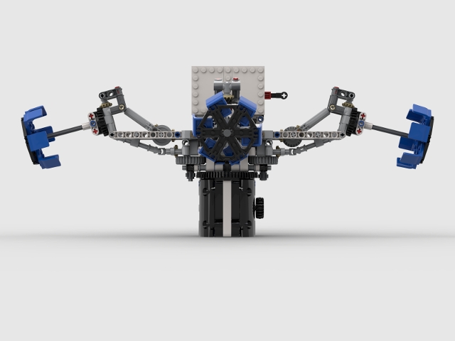 [Fairground ride with 3 axis of rotation] [BrickLink]