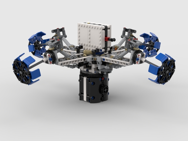 [Fairground ride with 3 axis of rotation] [BrickLink]