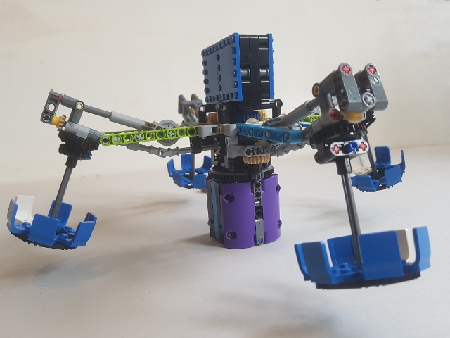 [Fairground ride with 3 axis of rotation] [BrickLink]