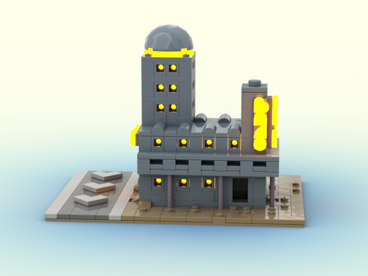 Intergalactic Hotel from BrickLink Studio [BrickLink]