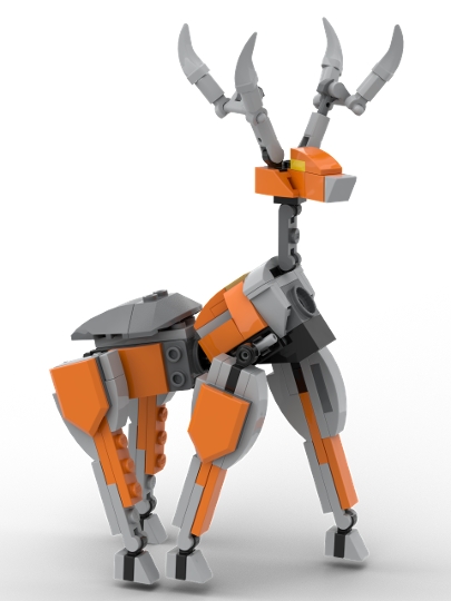 Mechimal Deer V2 from BrickLink Studio [BrickLink]