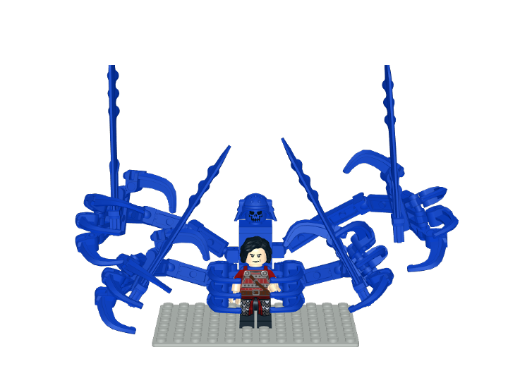 lego Susanoo from BrickLink Studio [BrickLink]