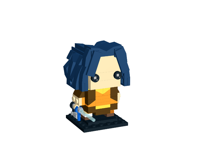 ezra bridger brickheadz v3 from BrickLink Studio [BrickLink]