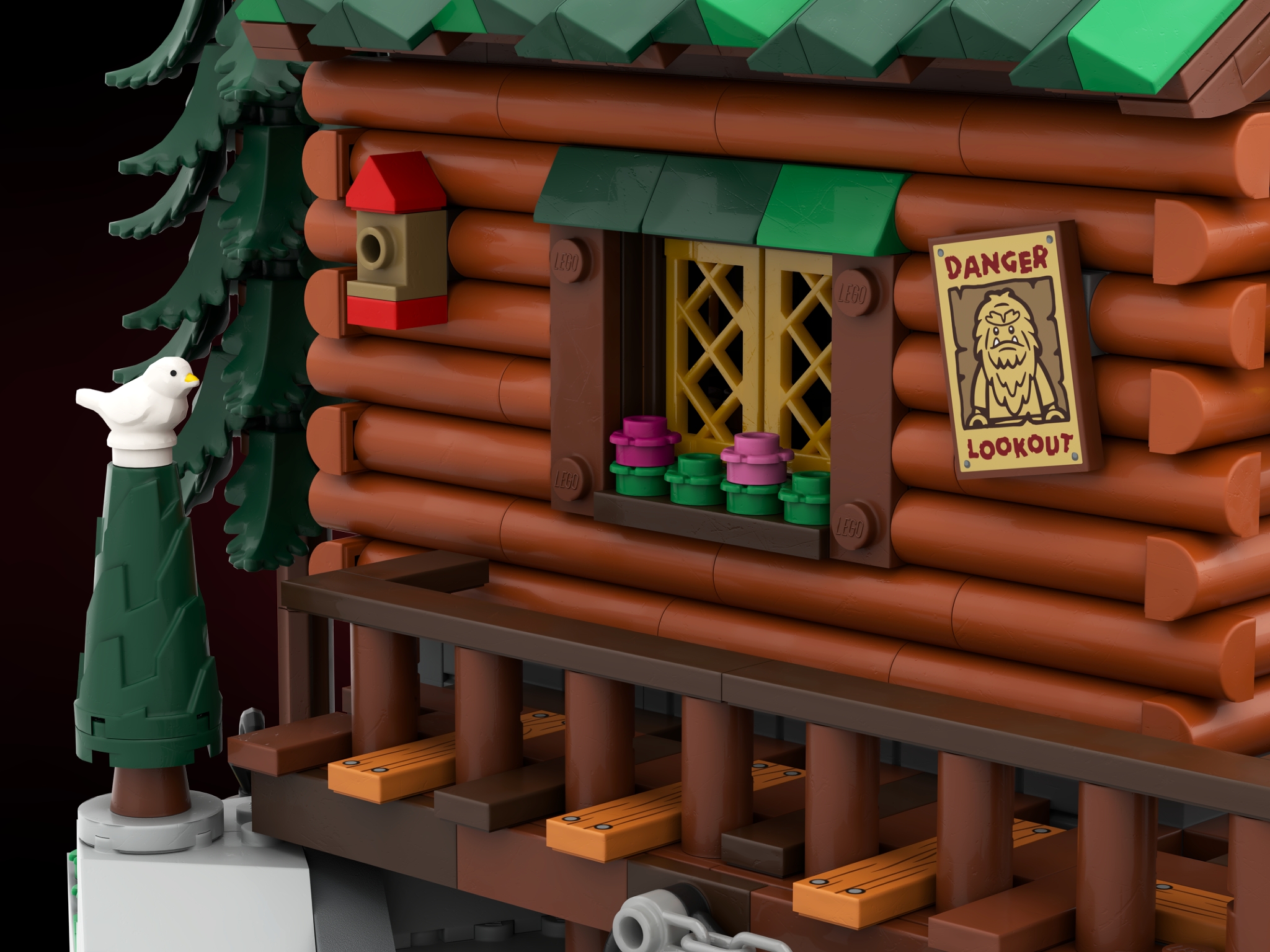 [Lake Cabin] [BrickLink]