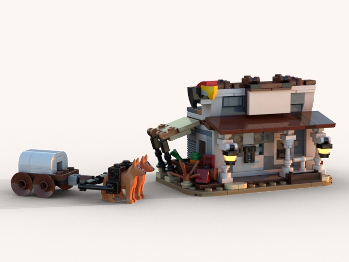 Mini General Store from BrickLink Studio [BrickLink]
