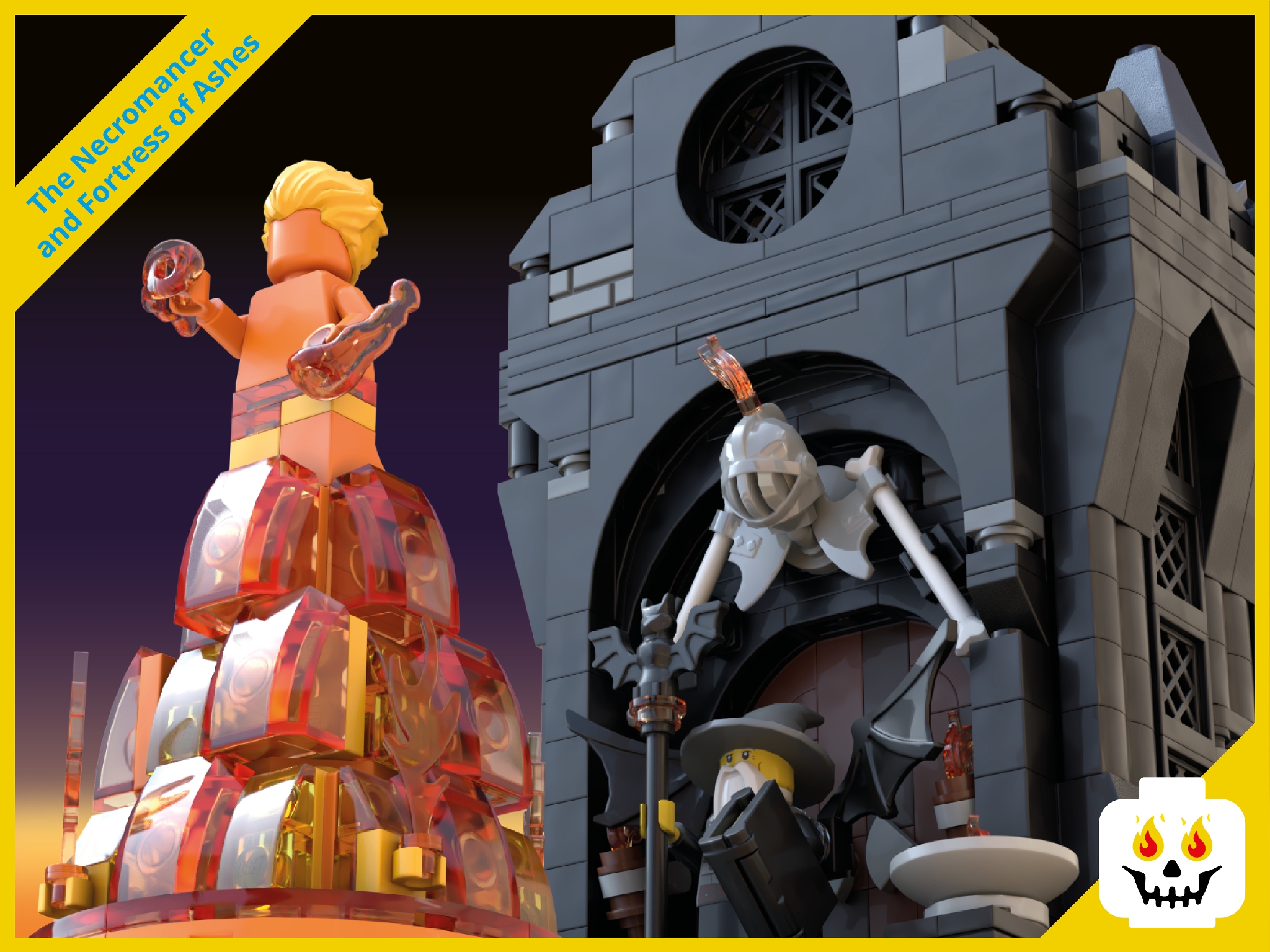[The Necromancer and the Fortress of Ashes] [BrickLink]