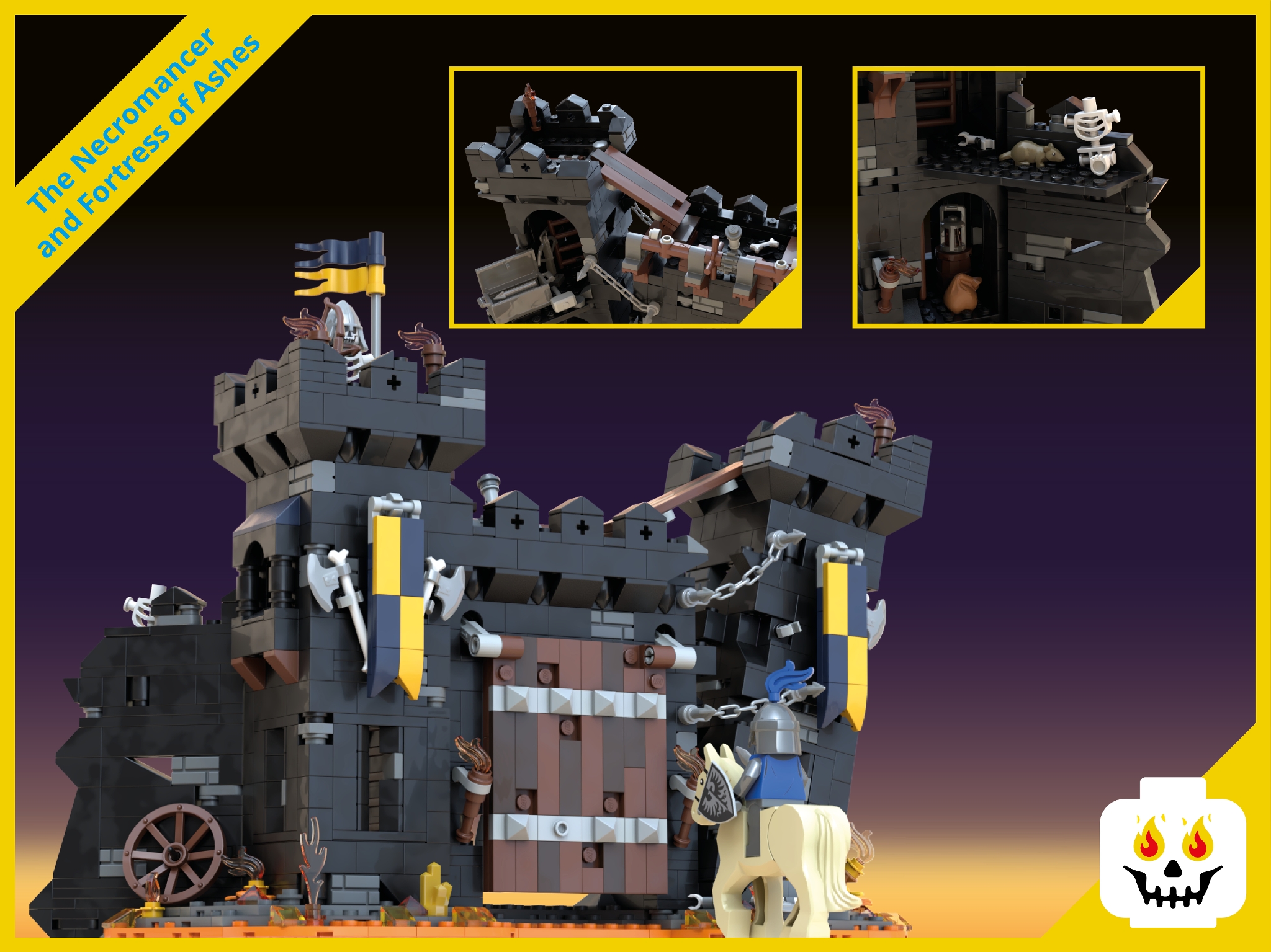 [The Necromancer and the Fortress of Ashes] [BrickLink]