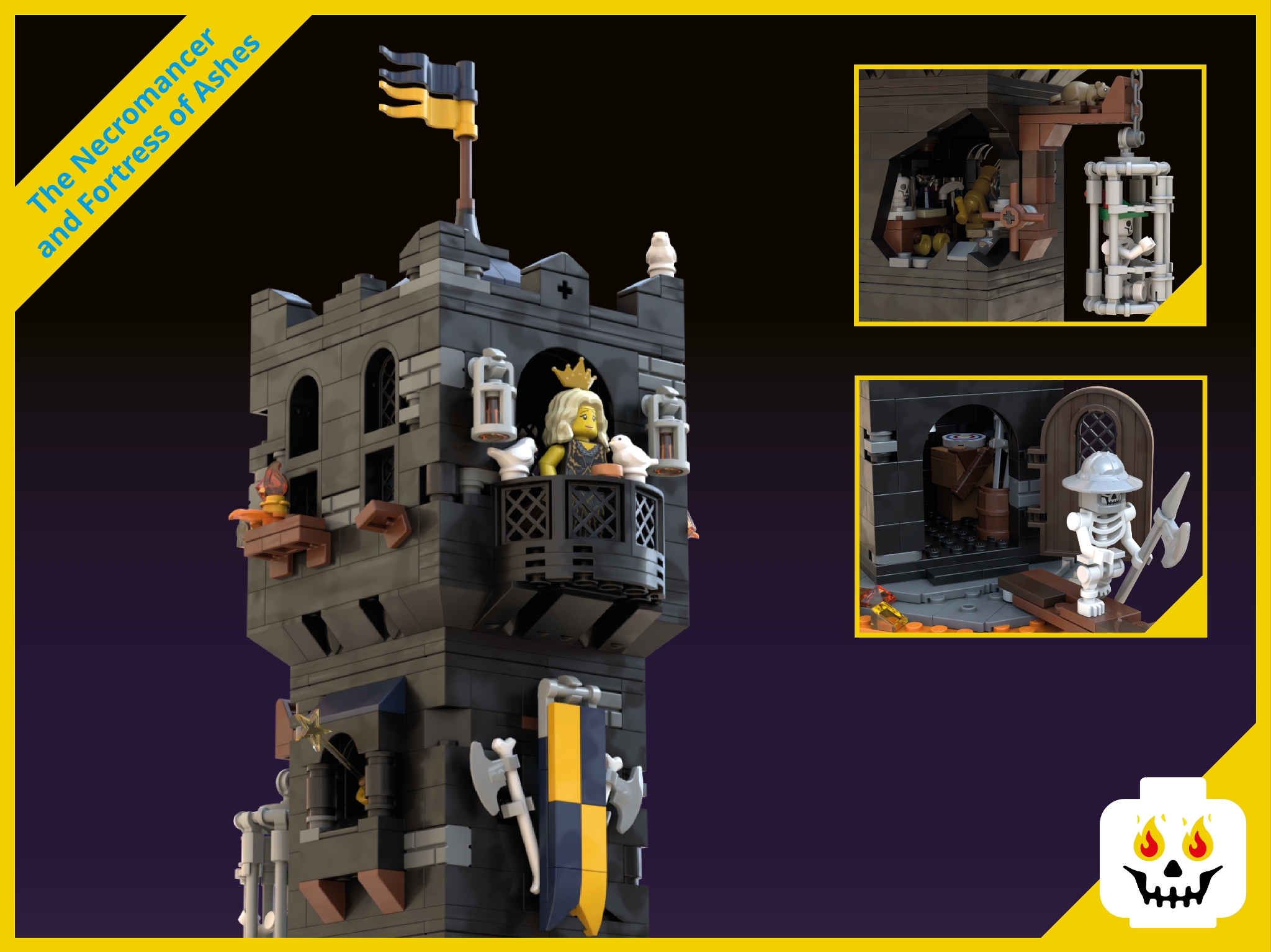 [The Necromancer and the Fortress of Ashes] [BrickLink]