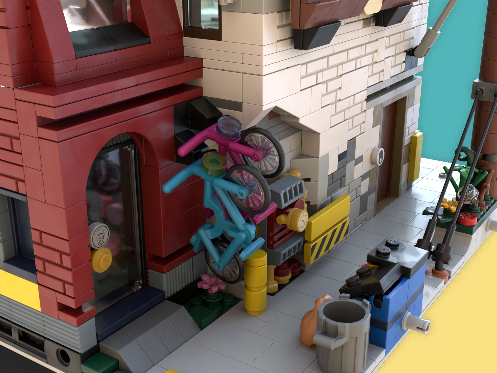 [Modular Repurposed Beaux-Arts Complex] [BrickLink]