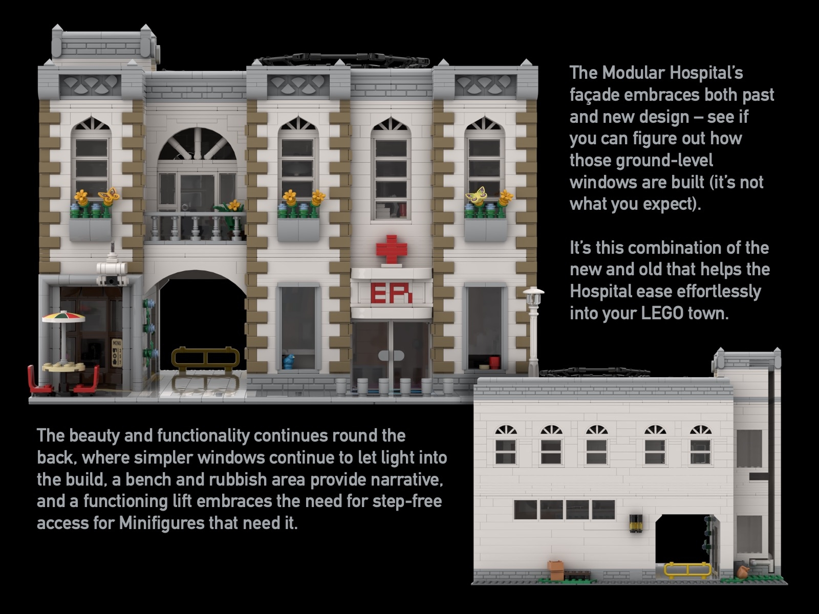 [The Modular Hospital] [BrickLink]