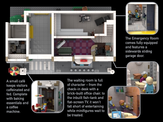 [The Modular Hospital] [BrickLink]