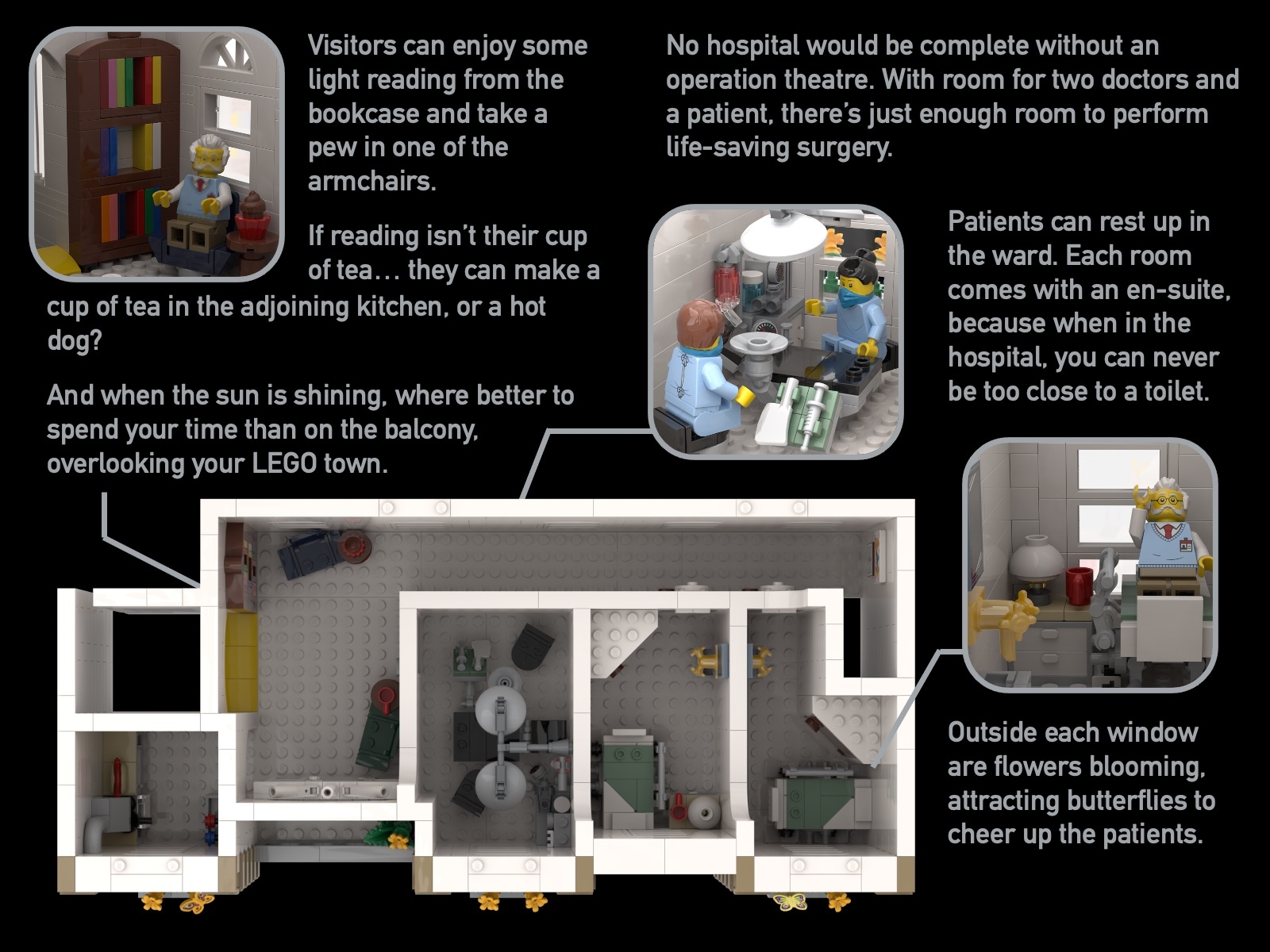 [The Modular Hospital] [BrickLink]