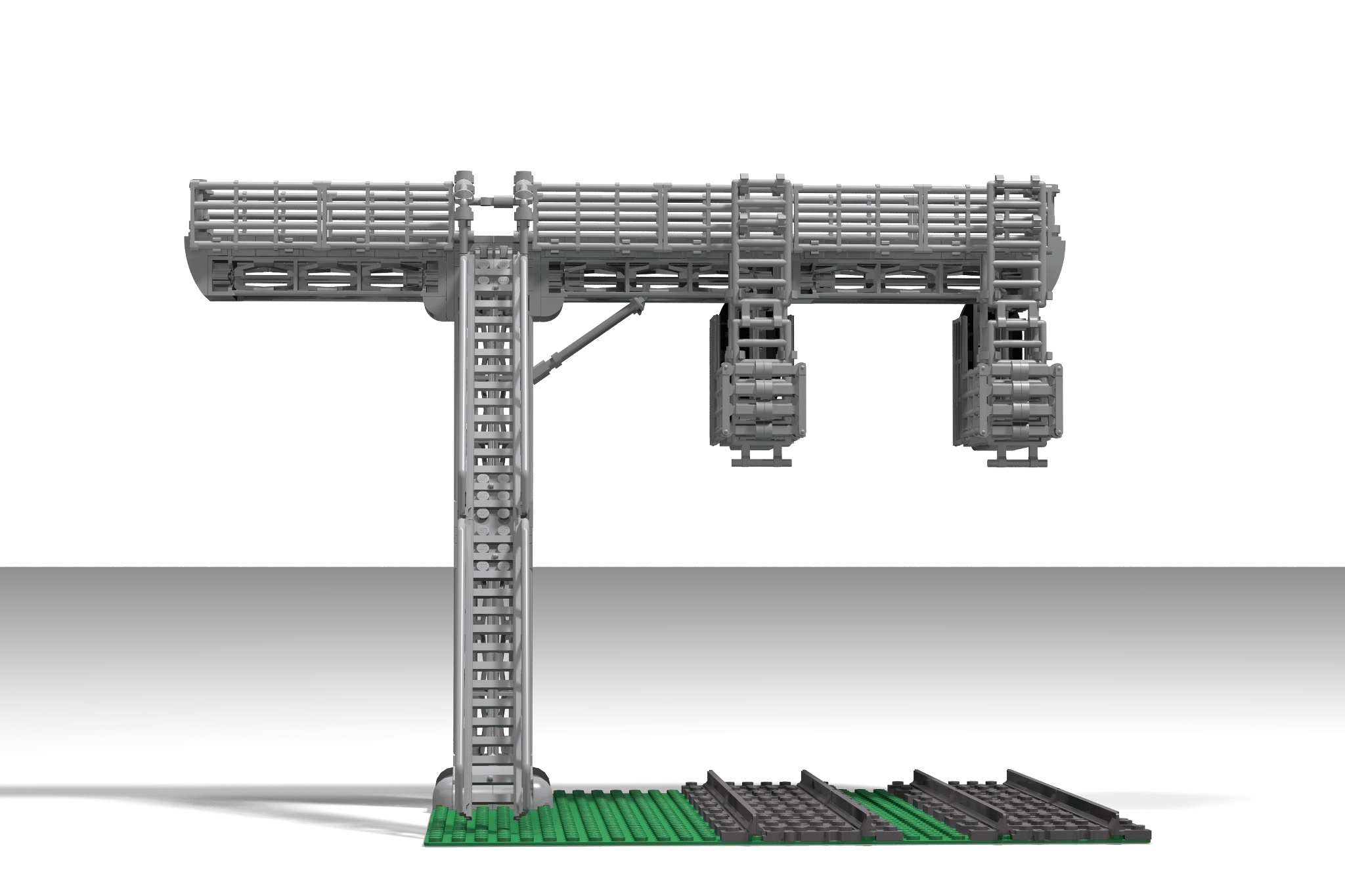 [Railway Signaling Gantry] [BrickLink]
