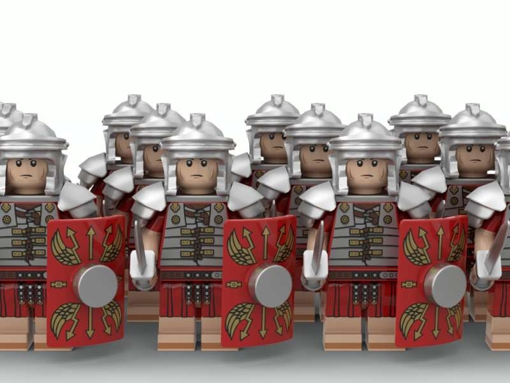 Roman Legion from BrickLink Studio [BrickLink]
