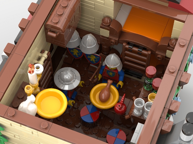 [Medieval Toll Bridge Castle] [BrickLink]