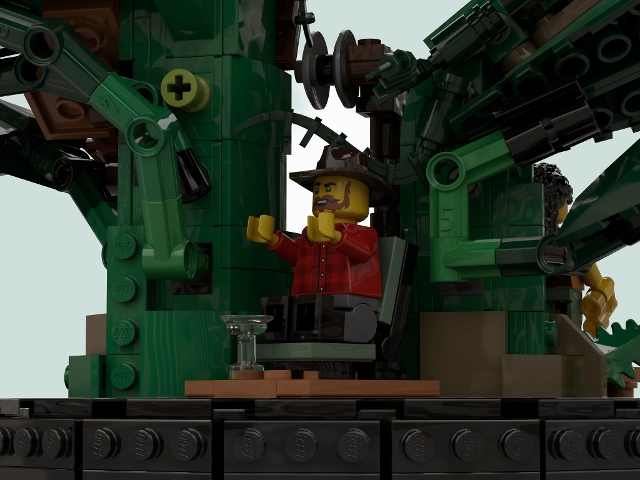 [Inhabited Pot Plant] [BrickLink]